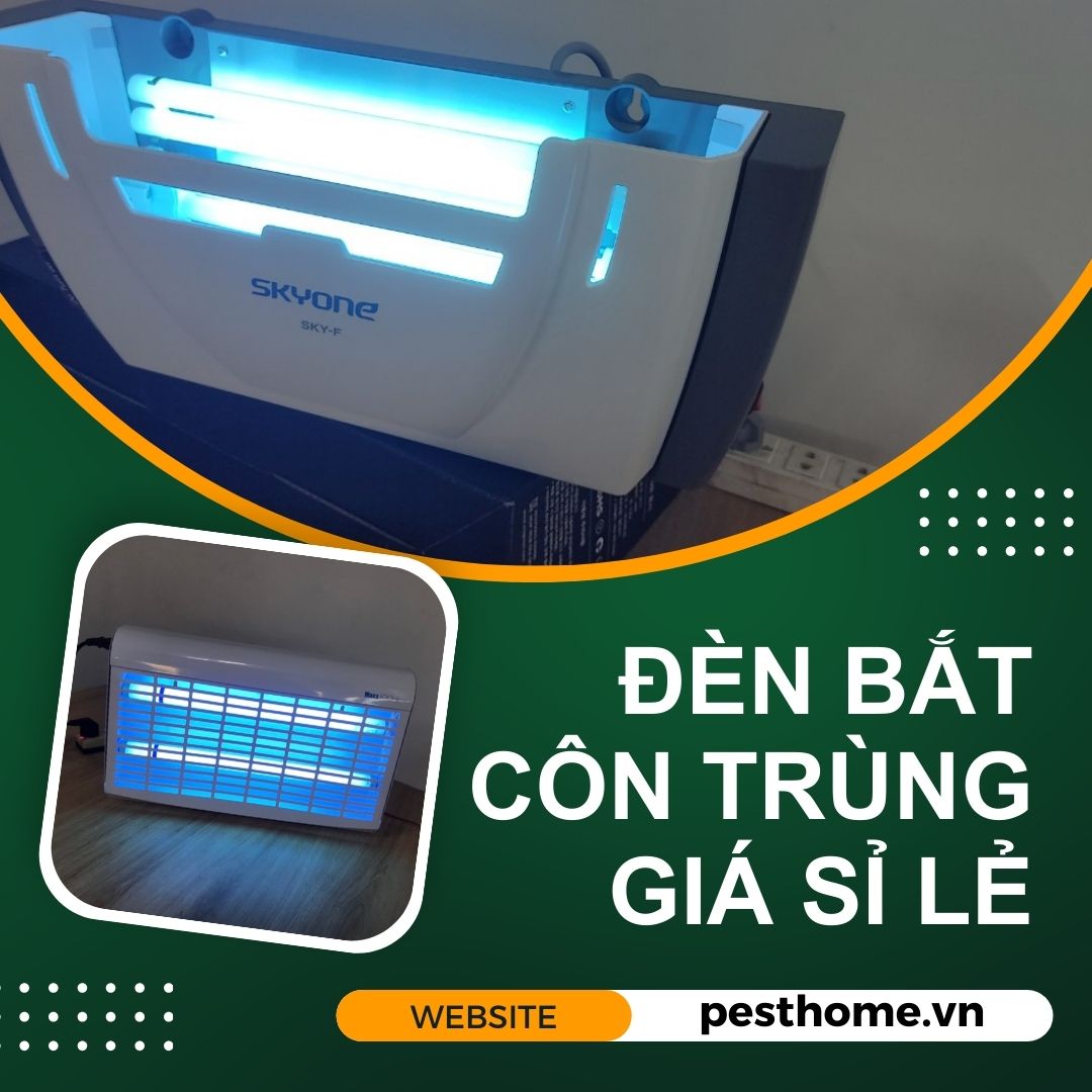 Đèn bắt côn trùng giá sỉ và lẻ giao hàng toàn quốc
